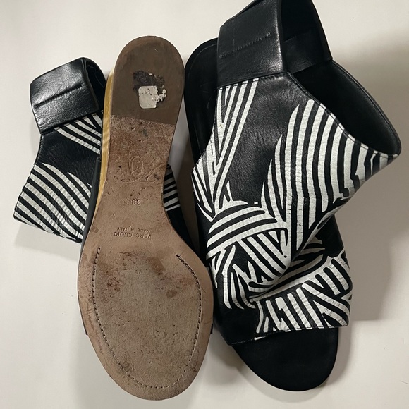 Zero + Maria Cornejo | Shoes | Zero Maria Cornejo Zebra Print Leather ...